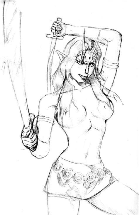 Rule 34 Atlus Bare Breasts Hindu Mythology Loincloth Megami Tensei No Sex Pointy Ears