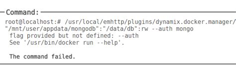 adding authentication variable to container docker engine unraid