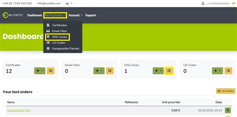 How To Create Dns Templates In Europeanns Eunetic How To Create Dns Templates In Europeanns Eunetic