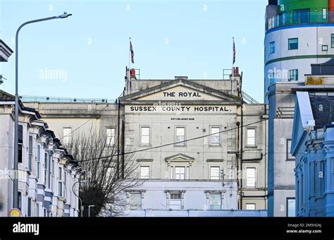 The Old Main Entrance For The Royal Sussex County Hospital Rsch In