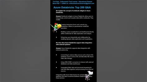 Mastering Azure Databricks Interview Questions Part 45 Youtube