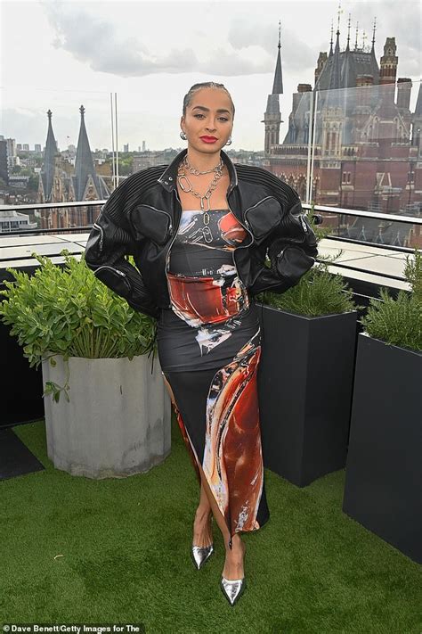 Lottie Moss Puts On A Very Racy Display In A Sheer Polka Dot Dress For Swanky Bash After Going