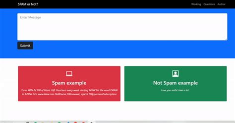 Github Berengarius13spam Prediction Python Flask Tensorflow Keras