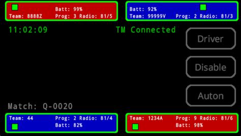 VEX Field Control User Manual VEX Library