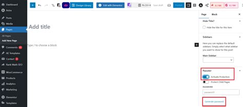 How To Create A Password Protected Page In Wordpress Easy Method
