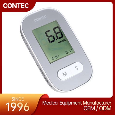 Contec Cms10a Self Monitoring Digital Blood Sugar Monitor Glucosemeter