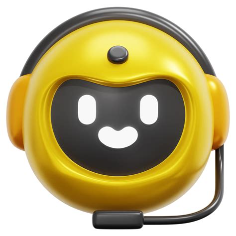 Bot 3d Render Icon Illustration 21615712 Png