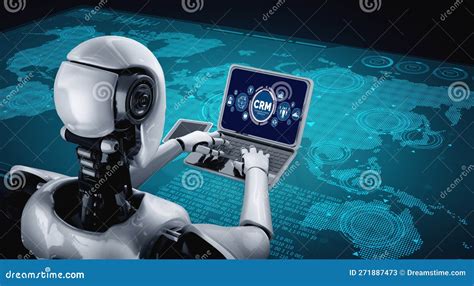 Customer Relationship Management System On Modish Computer For Crm