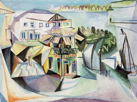 Pablo Picasso Cafe A Royal Abstract Kubism Fine Art Prints