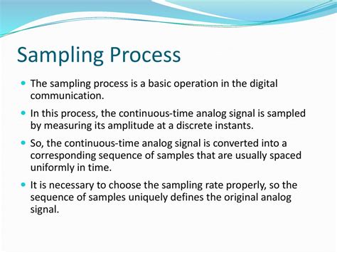 Types Of Sampling Digital Communication At William Fellows Blog
