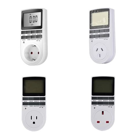 Electronic Digital Timer Switch Eu Us Au Uk Plug K Vicedeal