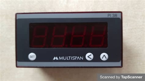 Multispan Process Indicator Pi 38 110 270v Ac 50 60hz At Rs 800 In Pune