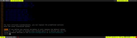 Vim Powerline Triangles Are Undersized Stack Overflow