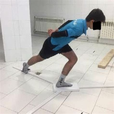 One Of The Participants Performing The Functional Movement Screening