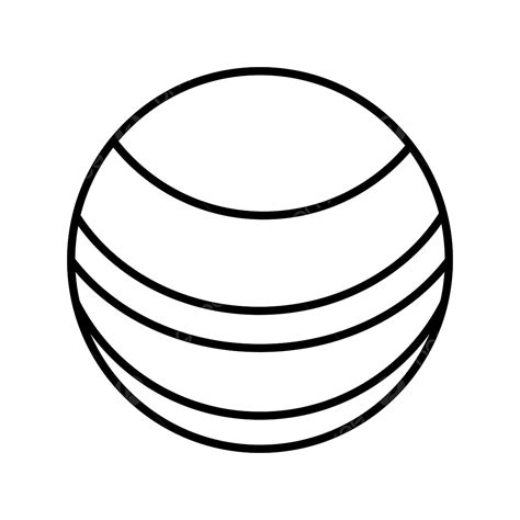 Neptune Planet Outline
