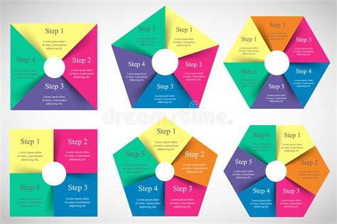 Vector Infographics Set Stock Vector Illustration Of Information
