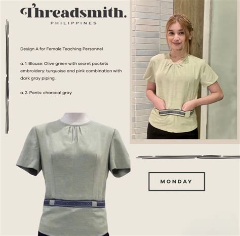 Deped Teachers Uniform Rtw Ready To Wear Lazada Ph