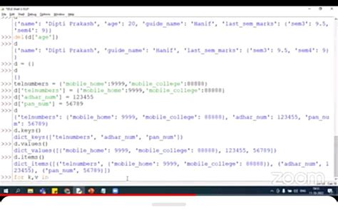madhavi thummalapudi on linkedin today day 5 python programming excelr