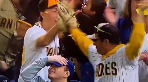 Posting My Favorite Padres Fan Ever After Yesterdays Game R Nlbest