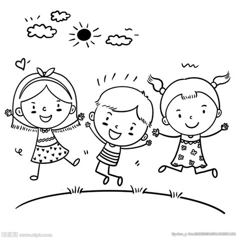 儿童简笔设计图广告设计广告设计设计图库昵图网 花瓣网