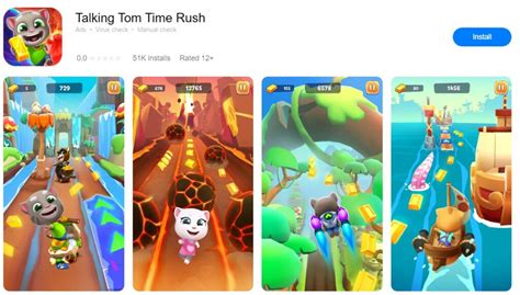 Talking Tom Time Rush On Huawei Appgallery Huawei Central