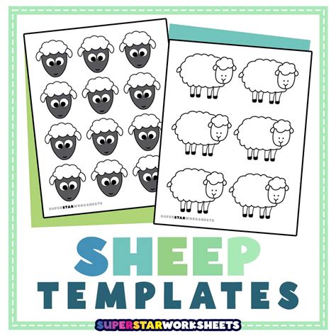 Sheep Template Printable Free Printable Templates