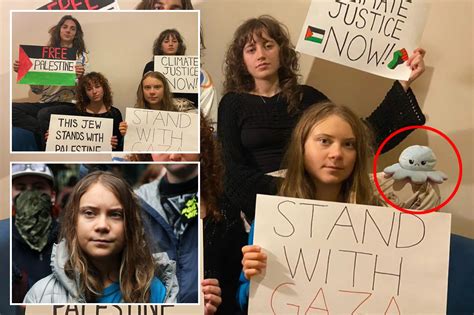 Greta Thunberg Posts Pro Palestinian Pic With Antisemitic Trope