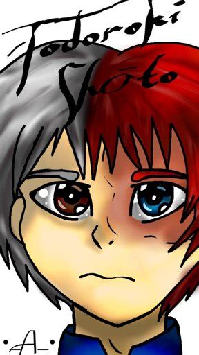 Todoroki Fanart My Hero Academia Amino