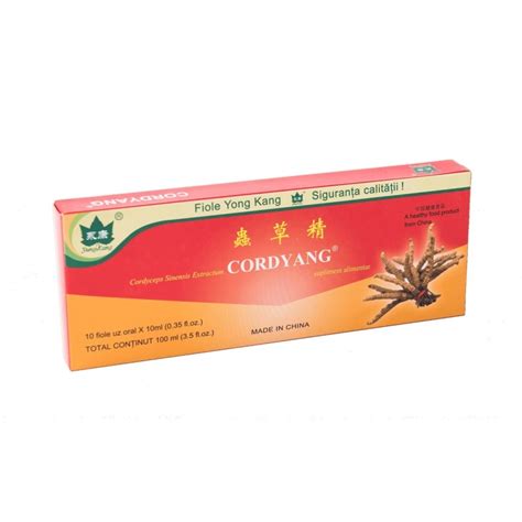 Yong Kang Cordyang 10 Fiole Medazro