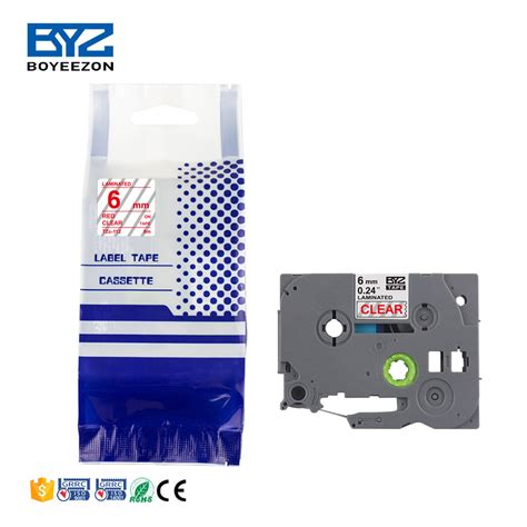 Compatible Brother P Touch Laminated Mm Mm Label Tape Tzc China Label Tape And Paper Label