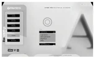 FANTECH ATOM PRO83 Gaming Keyboard User Manual