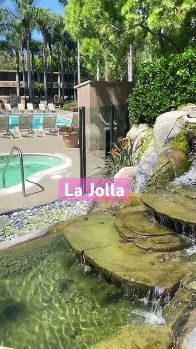 Sheraton La Jolla San Diego Pool Pool Waterfall Hotels Youtube