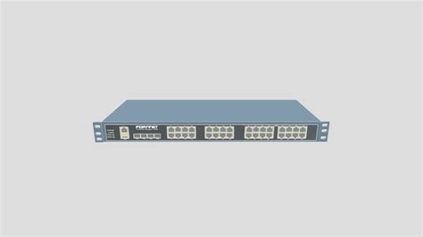 Fortinet Switch 3d Model By Ed Dening [b4b90a3] Sketchfab