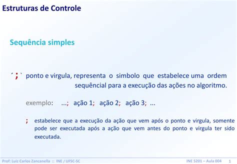 PPT Estruturas De Controle PowerPoint Presentation Free Download ID 5046097