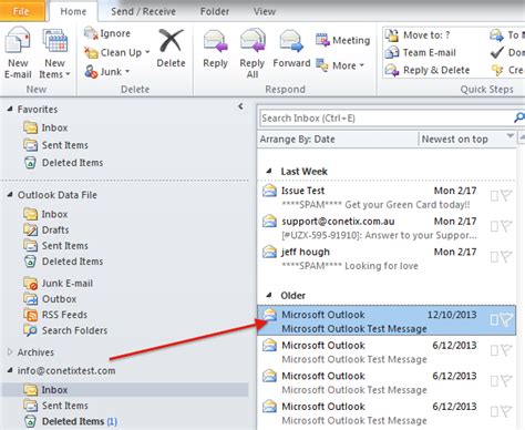 How To View Email Headers In Microsoft Outlook 2010 2013 Conetix
