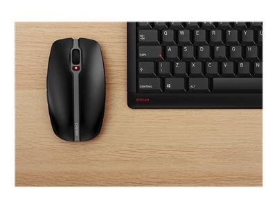 Product CHERRY STREAM DESKTOP Keyboard And Mouse Set UK Black