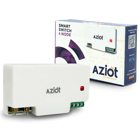 Aziot 4 Node Smart Switch Best Smart Switch In India Aziot