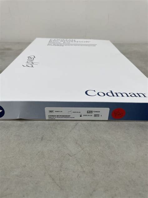 New Codman 626631us Microsensor Basic Kit For Subdural Intraparenchymal Procedure Disposables