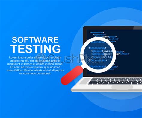 Software Testing Software Development Workflow Process Coding Testing Analysis Concept Stock