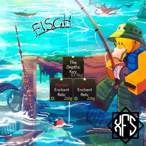 Abyssal Hexed Relic Depths Key Fisch Game Items Gameflip