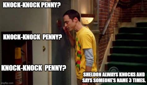 Sheldon Penny Knock