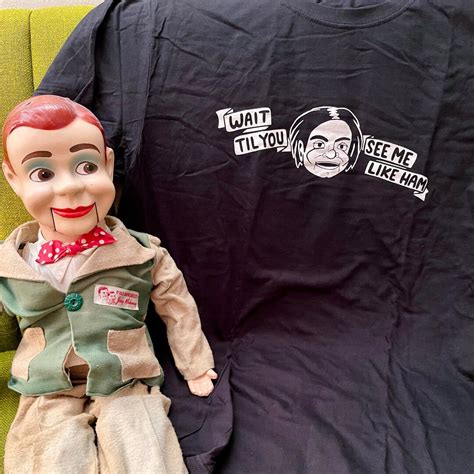 MST3K Tribute DEVIL DOLL Wait Til You See Me Like Ham Hugo Ventriloquist T Shirt Mystery