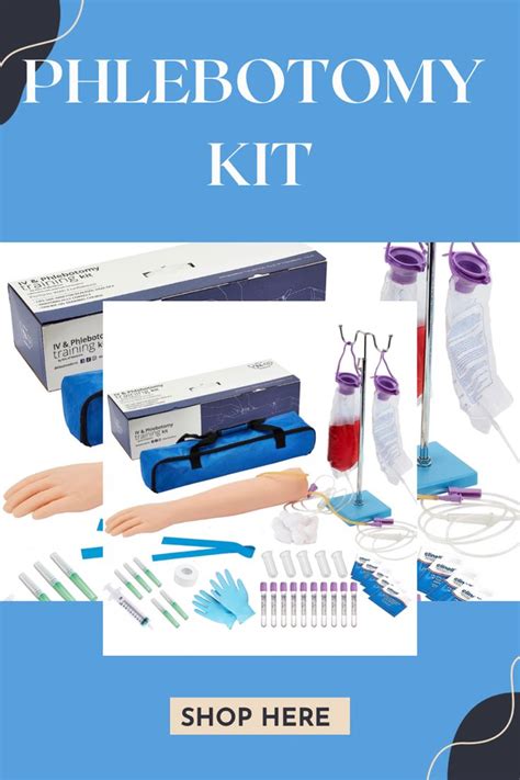 Phlebotomy Kit Iv Venepuncture Phlebotomy Arm Practice Kit