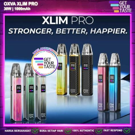 Promo Oxva Xlim Pro W Mah Pod Kit Authentic By Oxva Tech Gleamy Pink Diskon Di Seller