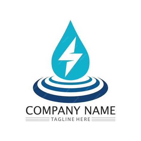플래시 전기 로고 벡터 아이콘 그림 디자인 서식 파일 볼트 에너지 Iconelectric 로고 플래시 벡터 볼트 프리미엄 벡터