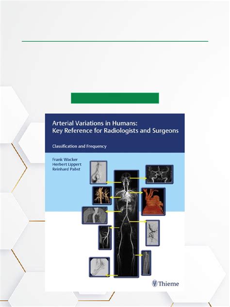 Arterial Variations In Humans Key Reference For Radiologists And Surgeons Classification And