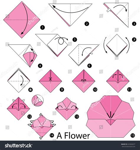 Flower Origami Instructions