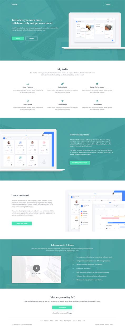 SaaSLab Software SaaS And WebApp XD Template By Envalab ThemeForest