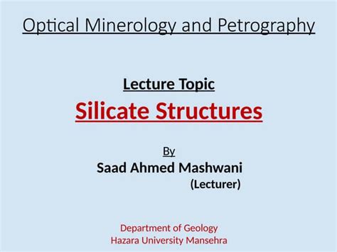 Silicate Structures 3pptxfffffffffffffffffffffffffffff Ppt