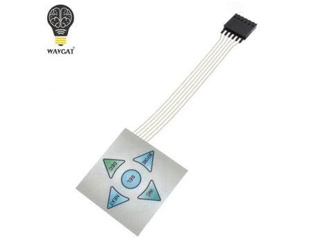 Buy WAVGAT 1x5 Matrix Array 5Key Membrane Switch Keypad Keyboard 1 5